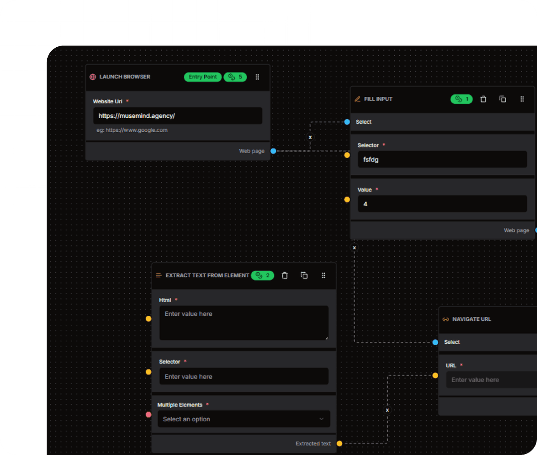 Scrapeflow - Features